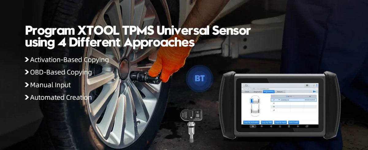 La solution TPMS complète : maîtriser les diagnostics et la programmat – Xtool Official Car ...