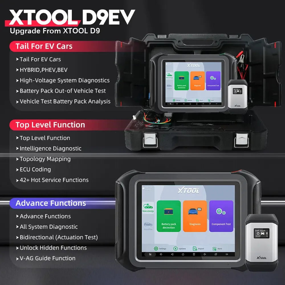 XTOOL D9EV – Xtool Official Car Dignostic TOOL Store