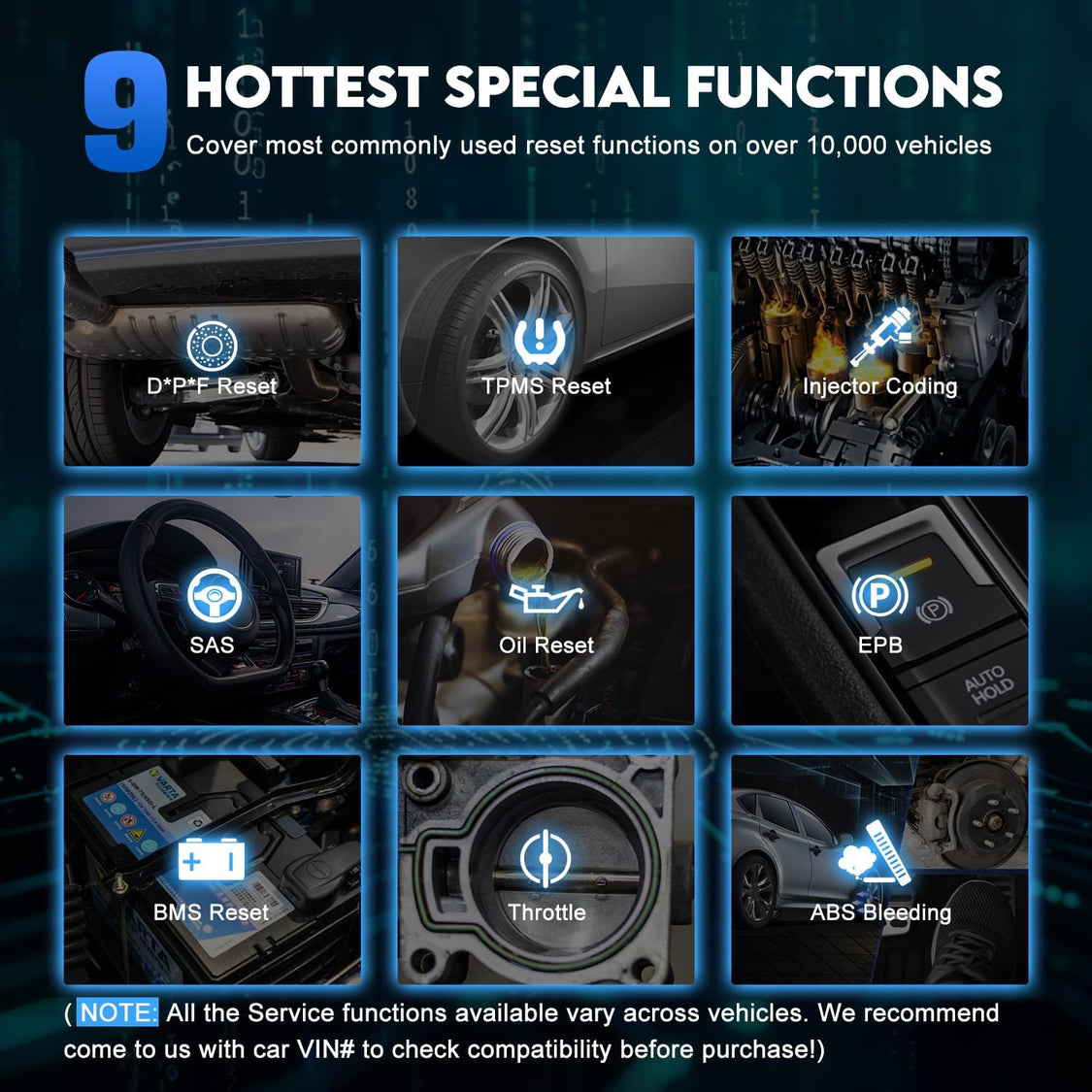 XTOOL InPlus IP508 Check Engine CodeReader Auto Diagnostic Tool – Xtool ...