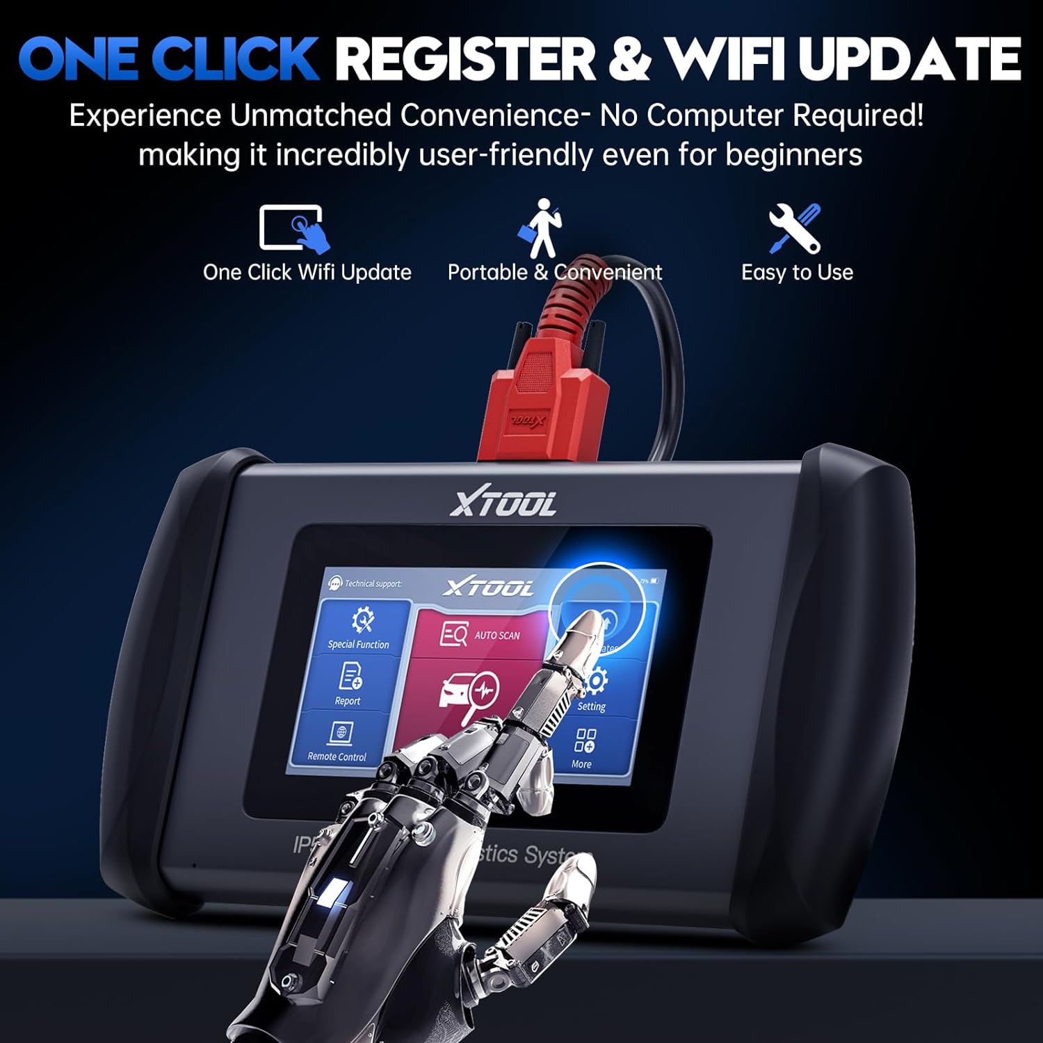 XTOOL InPlus IP508 Check Engine CodeReader Auto Diagnostic Tool – Xtool ...