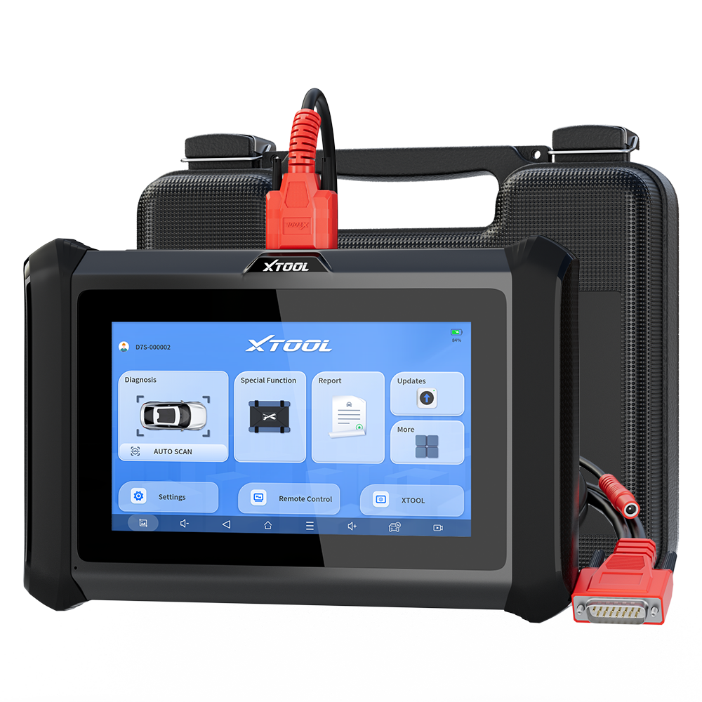 XTOOL D7S OBD2 Scanner with FCA AutoAuth, Bidirectional Scan Tool ...