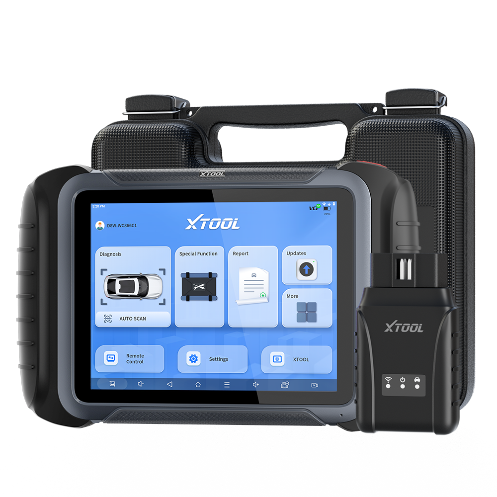 XTOOL D8W OBD2 Scanner Bidirectional Scan Tool with Topology Mapping ...