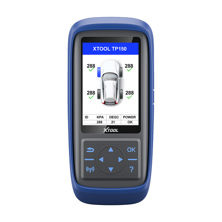 Complete Tpms Service With Xtool Tp150 And Ts100 Sensor Xtool