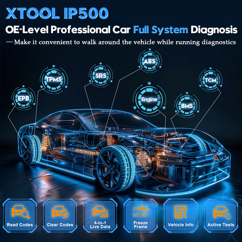 XTOOL IP500-TLS FOR TOYOTA/LEXUS/SCIONE – Xtool Official Car Diagnostic ...