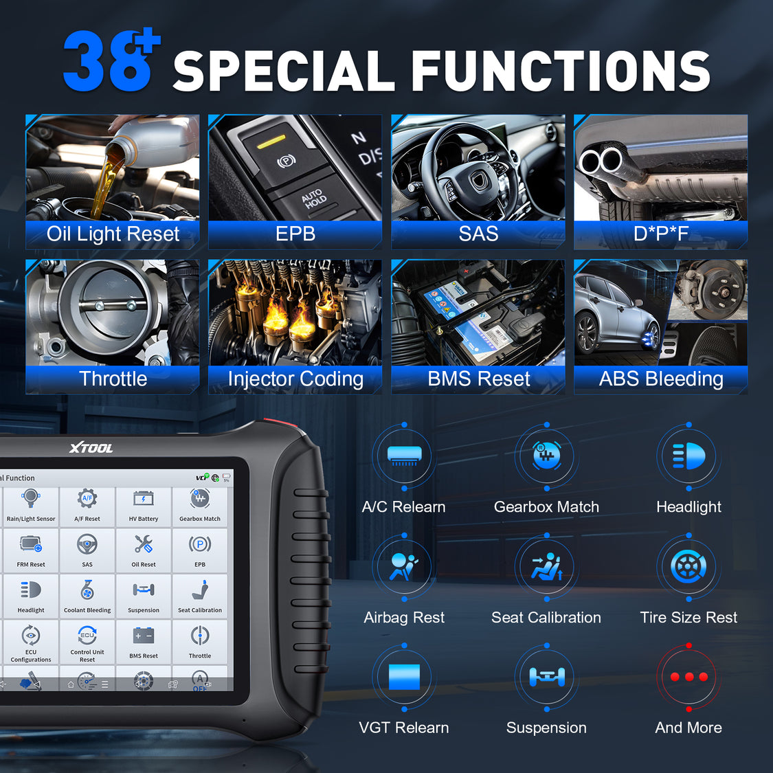 XTOOL IP900BT Wireless Diagnostic Scanner Car Diagnostic Tool – Xtool ...