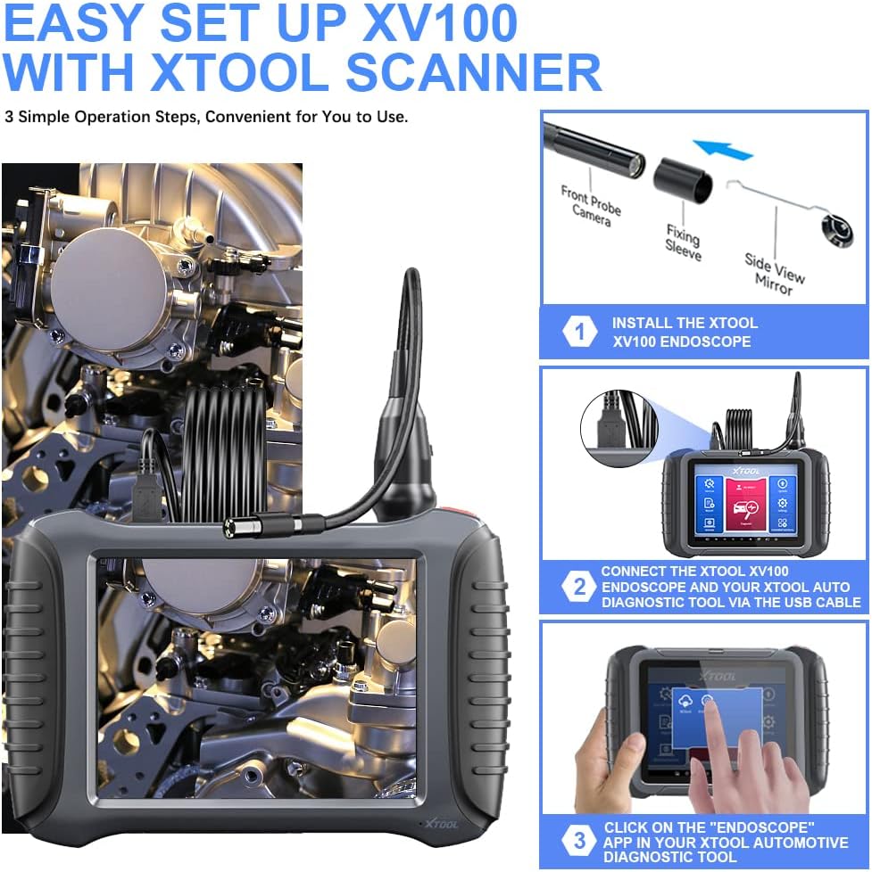 XTOOL Digital Inspection Camera XV200 – Xtool Official Car Diagnostic ...