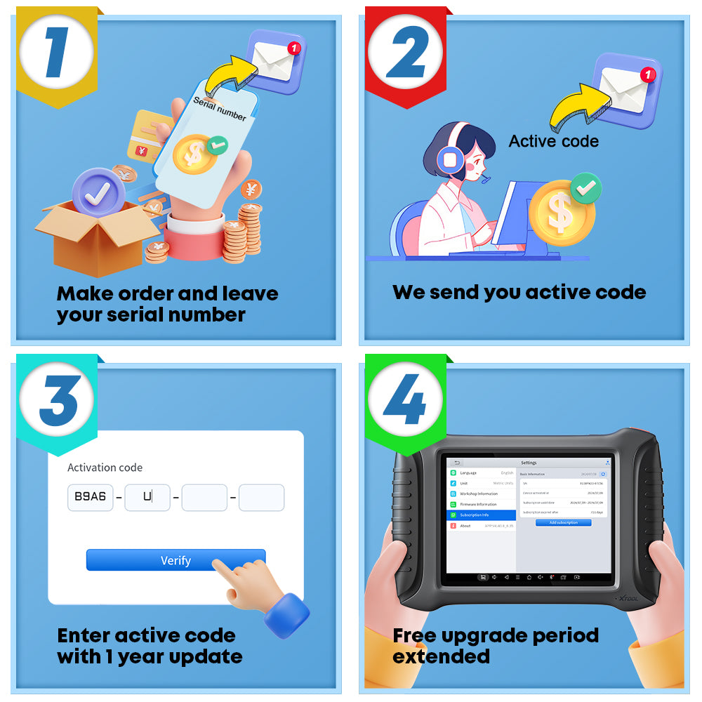 SoftWare Update Service for XTool D7 – Xtool Official Car Dignostic TOOL Store