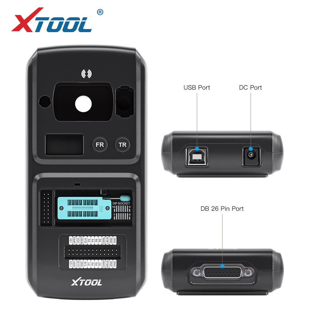 XTOOL KC501 Professional OBD2 Chip and Key Programmer ECU Reader ...