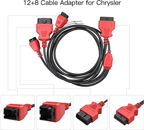 XTOOL 12+8 Cable Adapter – Xtool Official Car Dignostic TOOL Store