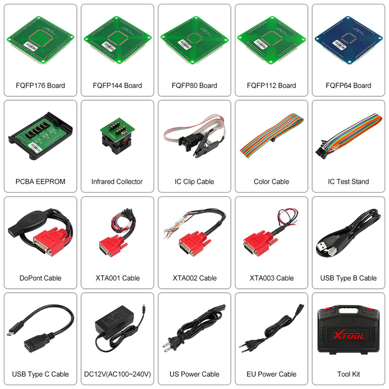 XTOOL KC501 Professional OBD2 Chip and Key Programmer ECU Reader ...